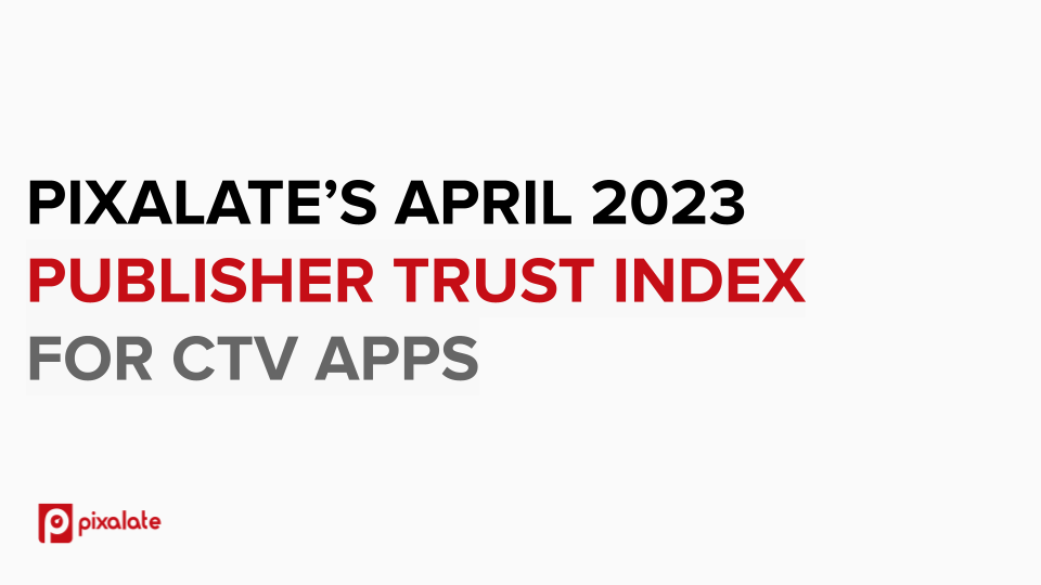 Pixalate Week in Review: May 22 - 26, 2023