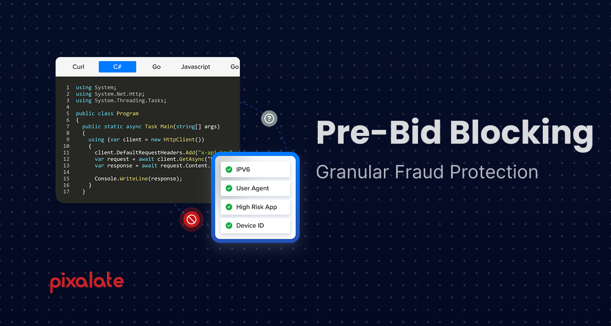 Pre-bid Fraud Protection with Blocklists | Pixalate
